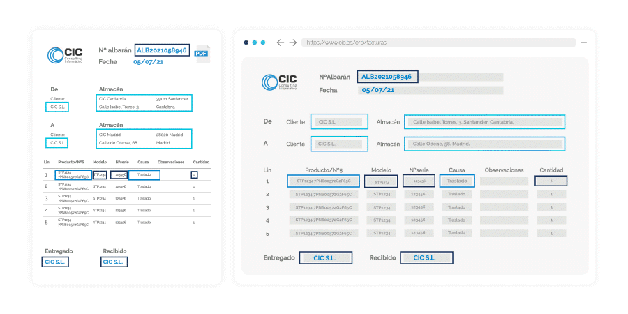 Diferencia entre los OCR convencionales y nuestro sistema OCR “OCRE”